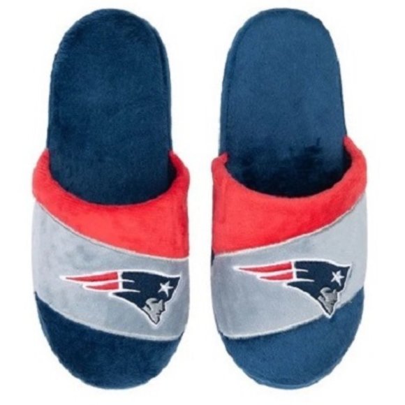 Foco | Shoes | New England Patriots Color Block Slide Slippers Men Nfl ...